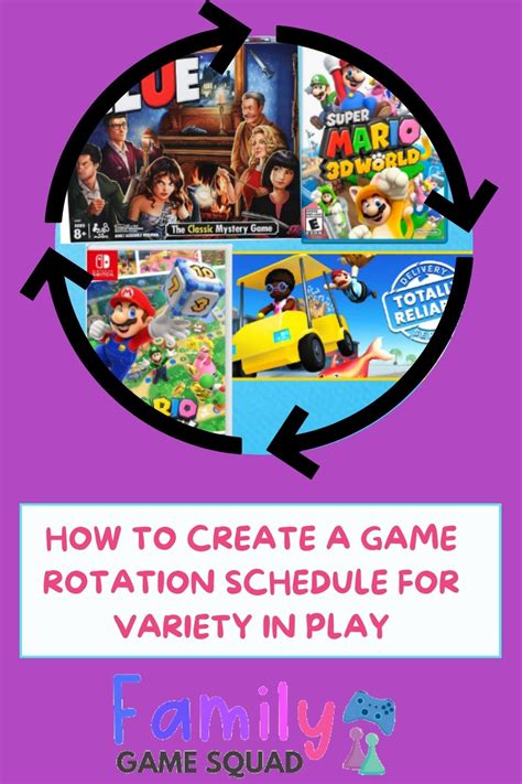 How To Create A Game Rotation Schedule For Variety In Play