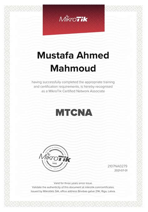 Mustafa Ahmed Al Ghurabi On Linkedin Mtcna