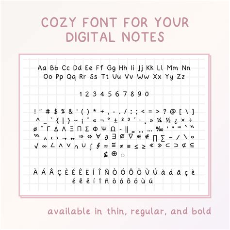 Neat Handwritten Font Bundle For Digital Notes And Digital Planning Goodnotes Handwriting Font
