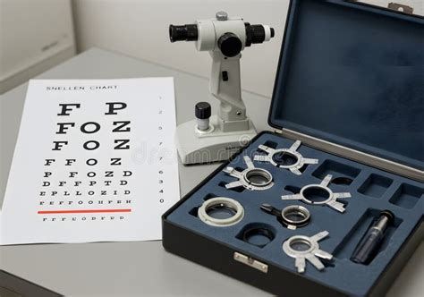 Comprehensive Eye Examination Kit Ophthalmologist S Tools And Snellen