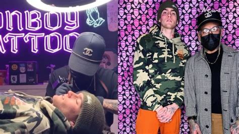 Presley Gerber Face Tattoo Cindy Crawfords Son Hits Back At Critics