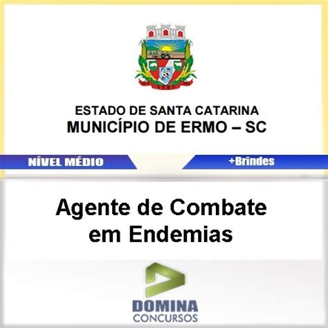 Apostila Ermo Sc 2017 Agente De Combate Endemias