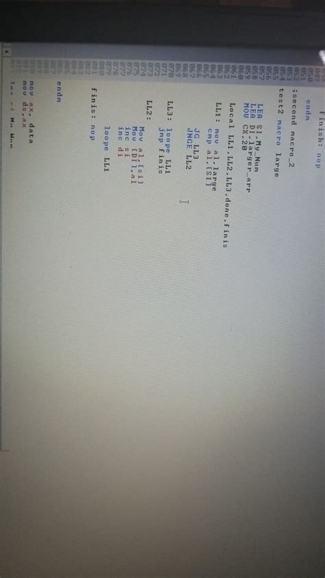 Solved By Using 8086 Emulator How To Construct Such Code