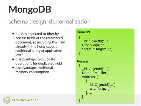 Mongo Db Schema Design Patterns Ppt