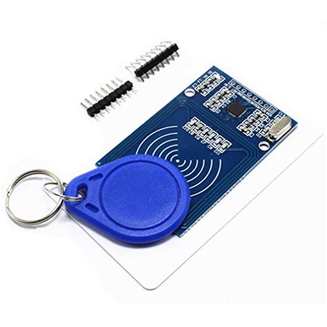 Hiletgo Rfid Kit Mifare Rc522 Rf Ic Card Sensor Module S50 Blank Card Key Ring For Arduino