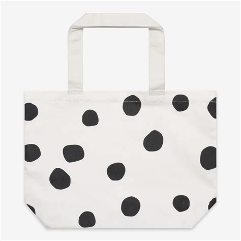 Cotton Polka Tote Polka Tote Polka Dot Print