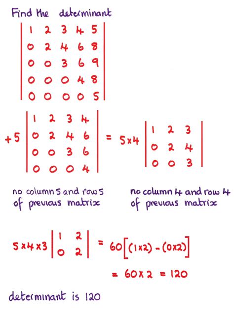Row Operations To Help Find The Determinant