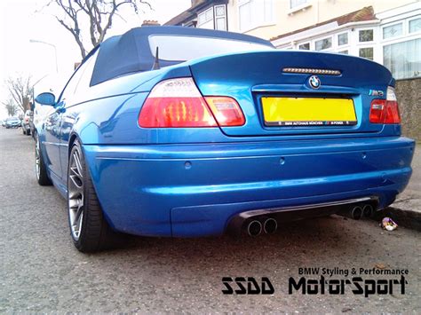 bmw m3 e46 convertible custom csl trunk lid spoiler installation by laguna niguel collision