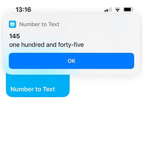 Number To Text This Shortcut Will Convert Any Number To Text Rshortcuts