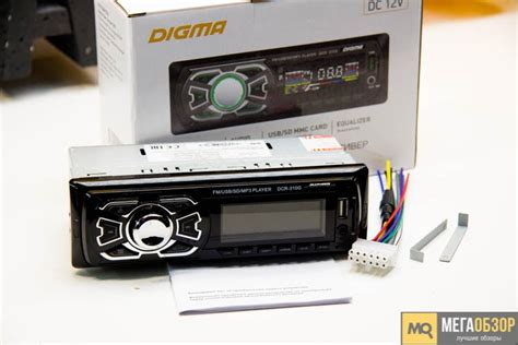 Обзор Digma DCR-310G. Недорогая многофункциональная автомагнитола ...