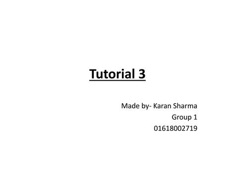 tutorial 3 pptx