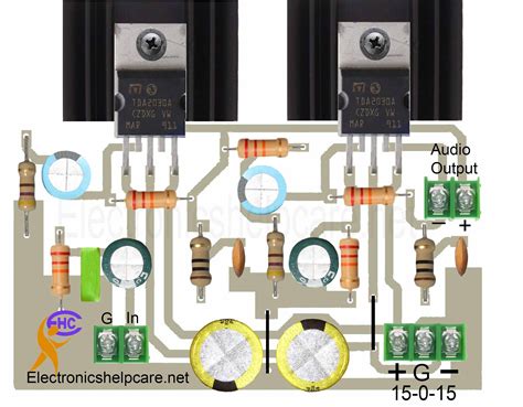 40w Audio Amplifier Using Tda2030 40w Audio Amplifier Using Tda2030