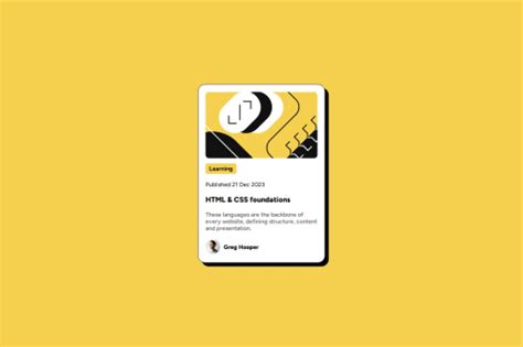 Frontend Mentor Mobile Responsive Using Html Css Only Coding Challenge Solution