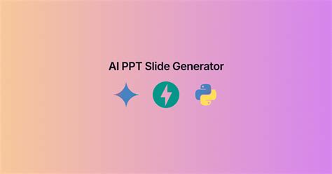 Github Ysskrishnaai Ppt Slide Generator Ai Powered Fastapi Backend To Generate And Customize