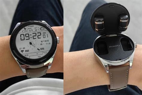 Huaweis Latest Smartwatch Has Hidden Earbuds Inside The Verge