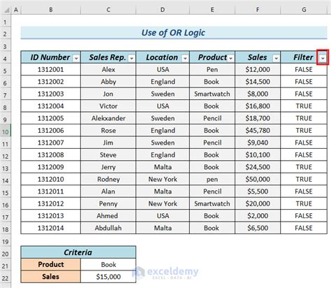 How To Filter Multiple Columns Simultaneously In Excel 4 Methods