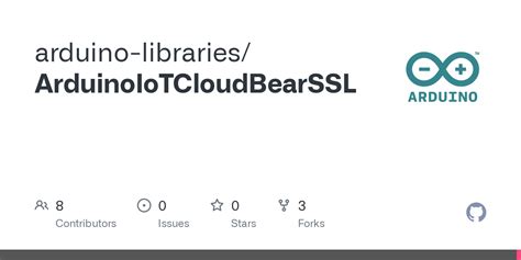 Github Arduino Librariesarduinoiotcloudbearssl