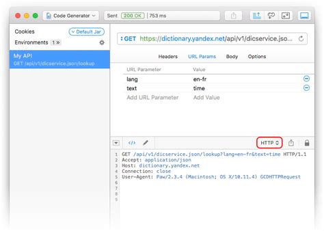 code generator rapidapi for mac documentation