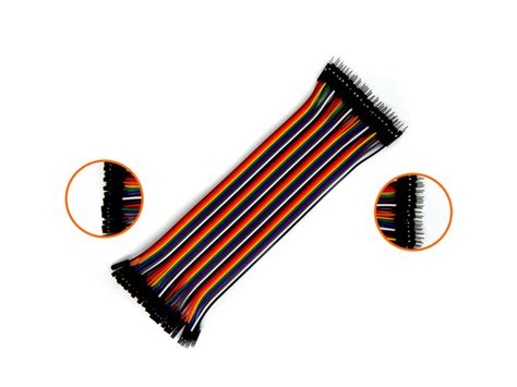 Провода соединительные набор 40 шт длина 20 см Female To Male для Arduino фото отзывы