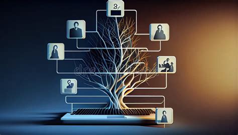 Business Hierarchy Structure Process Workflow Automation Flowchart Virtual Screen Mindmap