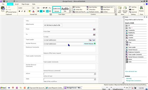implementing workflow using infopath 2010 and sharepoint designer 2010