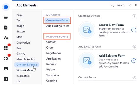 Wix Forms Viewing And Managing A Submissions Table Help Center Wix Com