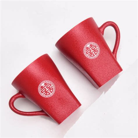 Double Happiness Red Cup 250ml Eileen Town T Shop