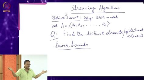 Introduction To Streaming Algorithm And Reservoir Sampling Youtube