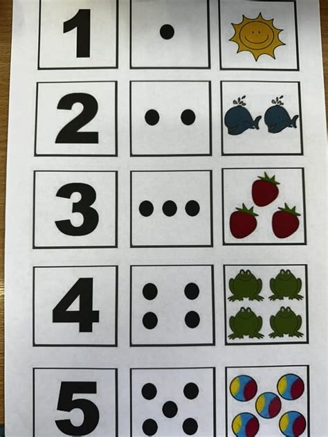 Дидактична гра Лічба в межах 5