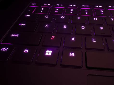 Laptop Keyboard LED Malfunction Razer Insider