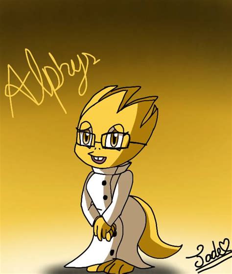 Alphys The Dinosaur By Jadegamer14 On Deviantart
