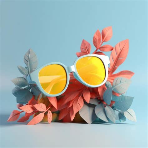 Premium Ai Image Fashion Sunglasses With Amazing Colors