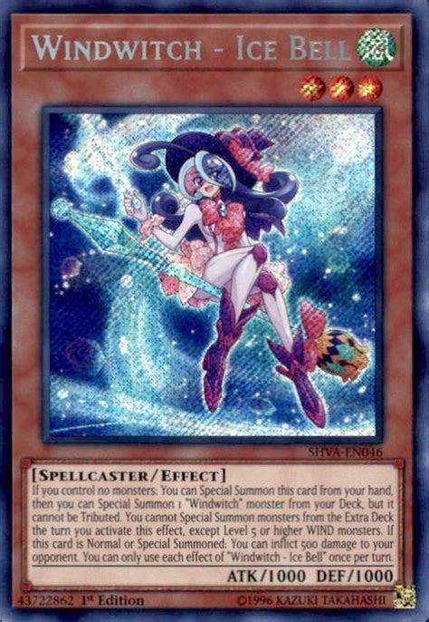 Shva En046 Windwitch Ice Bell Yu Gi Oh