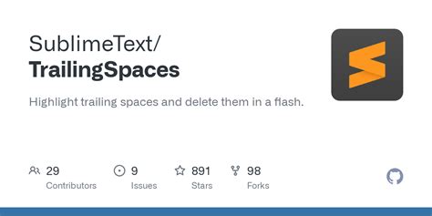 Github Sublimetexttrailingspaces Highlight Trailing Spaces And