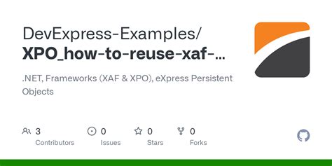 GitHub DevExpress Examples XPO How To Reuse Xaf Audit Trail Module