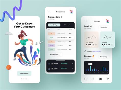 Analytics Mobile App On Behance