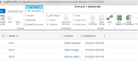 Exit Rtm Journeys Using Exit Criteria Part 1 Using Custom Triggers D365 Crm Topics By Sid