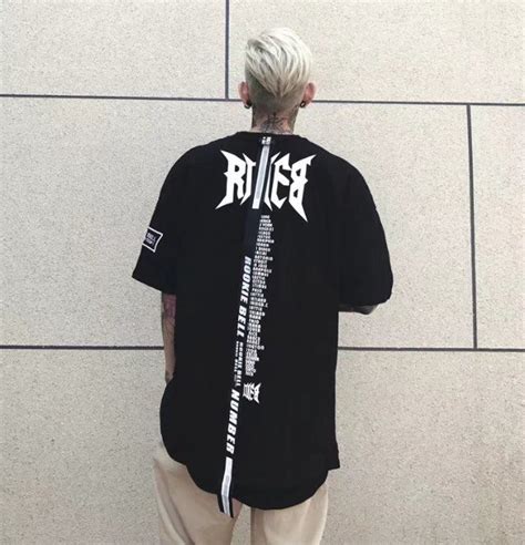 쿠팡 남성 힙합스타일 와이드 반팔티셔츠 힙합 스타일 패션 티셔츠