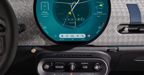 Mini Unveils New Interaction Unit For All Electric Cooper And Countryman