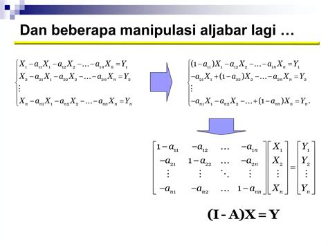 Analisis Input Output PPTX