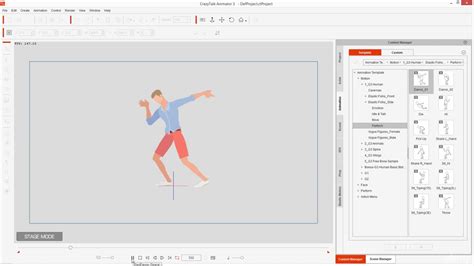 Lightspeed Animation Using Motion Clips Youtube