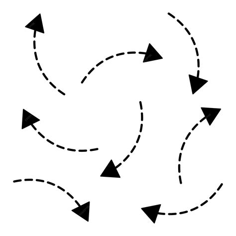 Configuração De ícones De Flecha Sinal De Vetor De Flecha Em ângulos Diferentes Vetor Premium