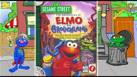 Sesame Street The Adventures Of Elmo In Grouchland Pcwindows 1999