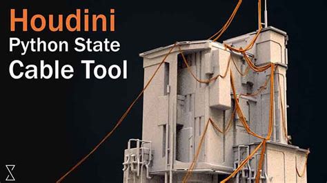 Make A Cable Tool For Houdini Using Python Lesterbanks