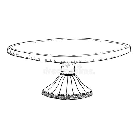 Round Table Sketch 35 White Round Dining Table Set For