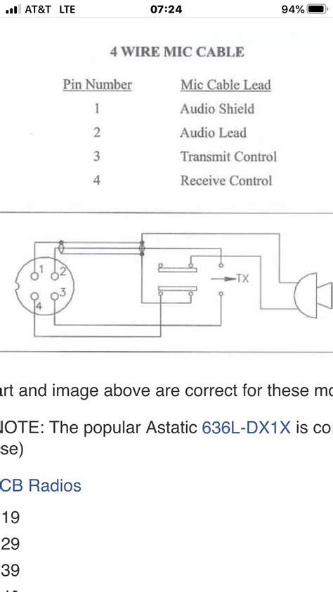 Cobra Mic Wiring Wiring Diagram