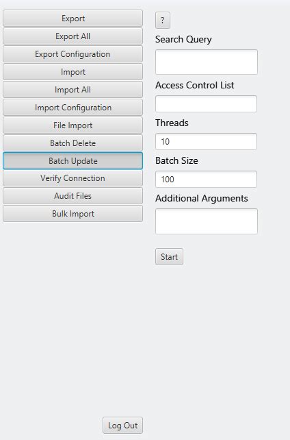 batch update from idm utilities tool infor developer portal