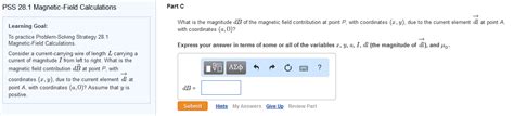 Solved Part C What Is The Magnitude DB Of The Magnetic Chegg Com