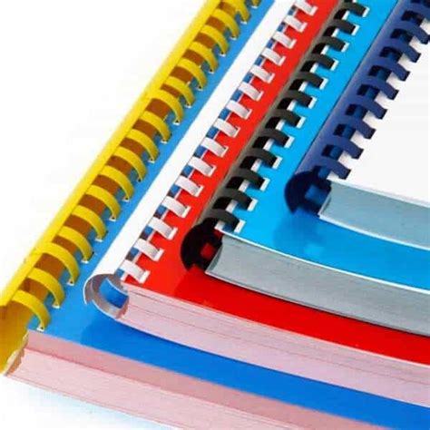 Plastic Comb Book Binding Arabian Stationery