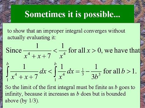Notes Part 4 Improper Integrals These Are A